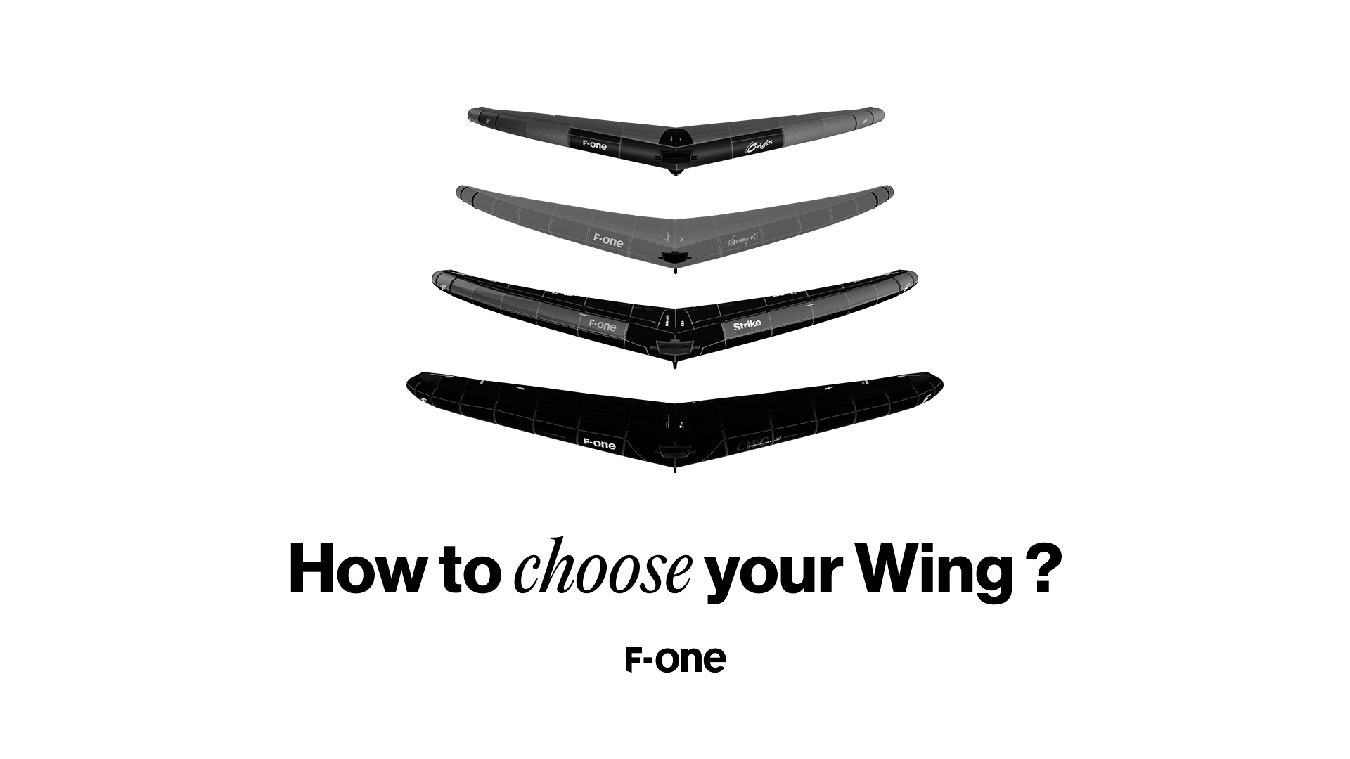 How To Choose Your Wing? - F-ONE